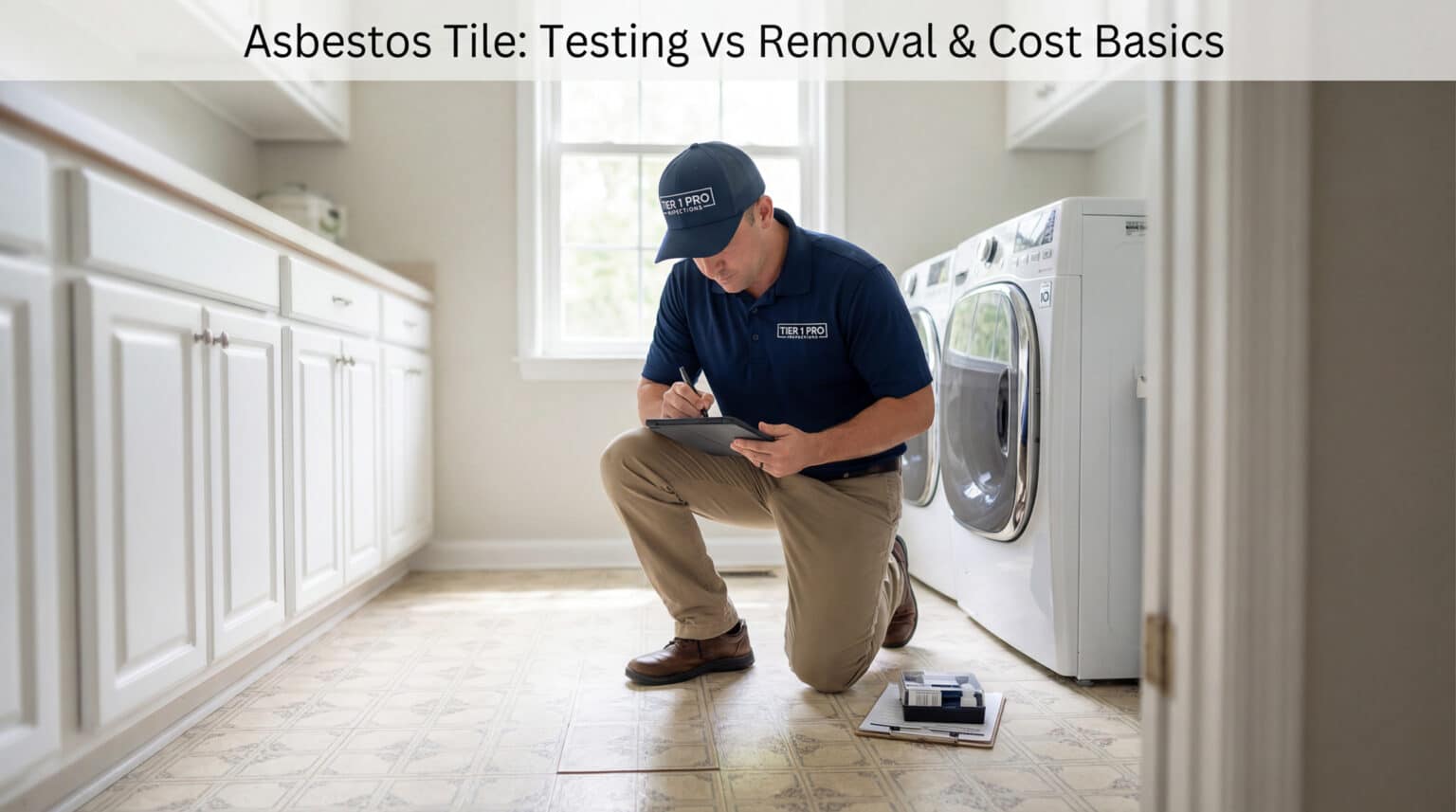 Asbestos Tile: Testing vs Removal and What It May Cost ⋆ Tier-1 Pro ...