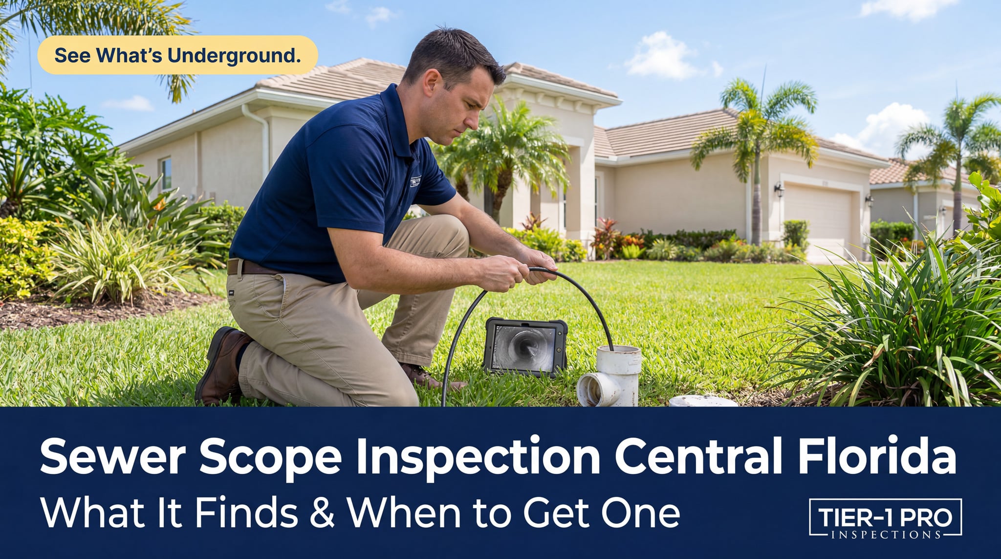 Sewer Scope Inspection in Central Florida: What It Finds, When to Get ...
